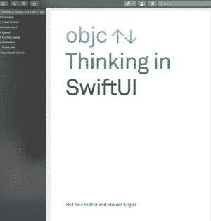 Thinking in SwiftUI by Chris Eidhof - Objc.io book